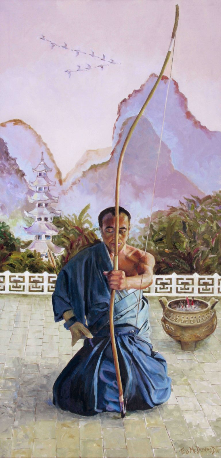 Japanese Archer – Tess Radiant Fine Art